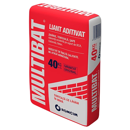 MULTIBAT LIANT ADITIVAT - 40 KG — Adiana Com SRL