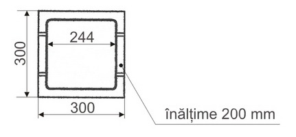 BOLTARI STALP 30x30x20 — Adiana Com SRL